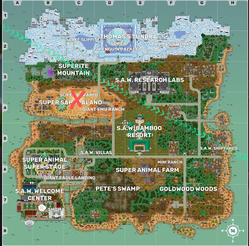Super Animal Royale: Story Quest Locations Season 1 Guide – NODE Gamers