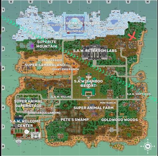 Super Animal Royale: Story Quest Locations Season 1 Guide – NODE Gamers
