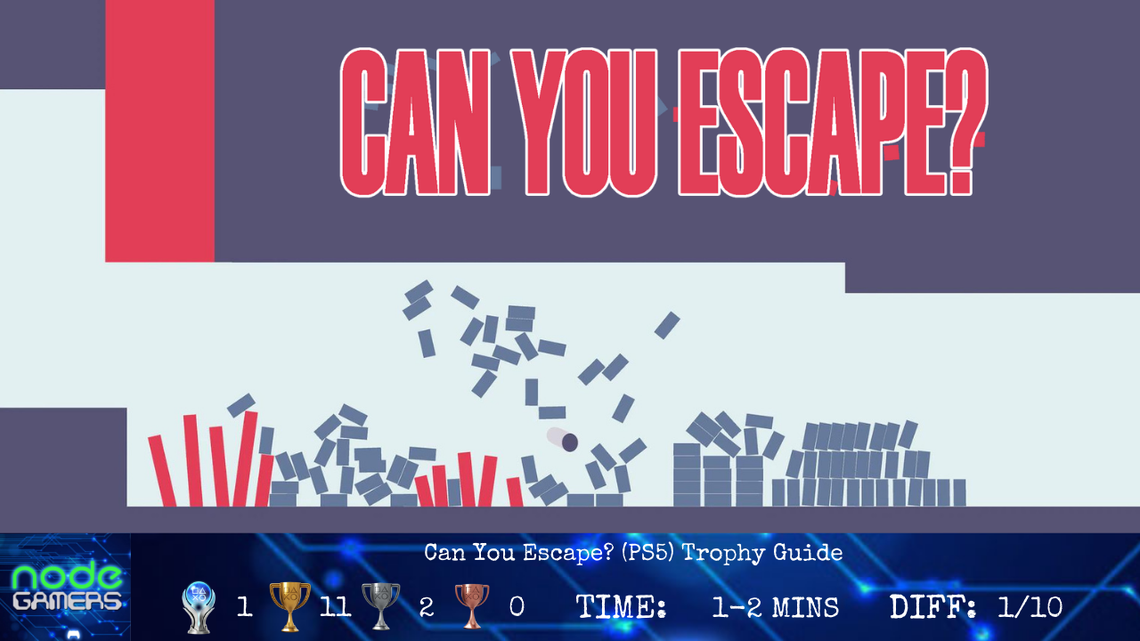 Can You Escape? (PS5) Trophy Guide – NODE Gamers