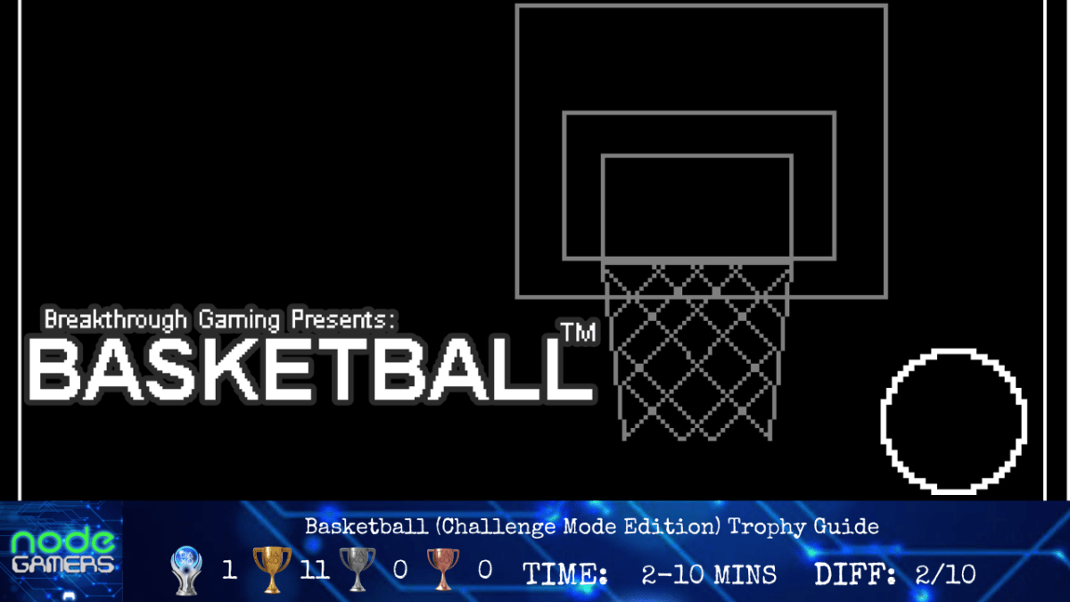 Basketball (Challenge Mode Edition) – Breakthrough Gaming Arcade Trophy ...