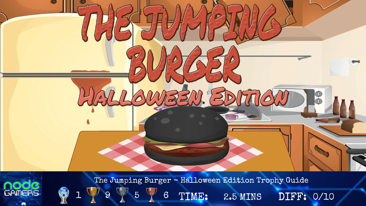 The Jumping Burger – Halloween Edition Trophy Guide – NODE Gamers