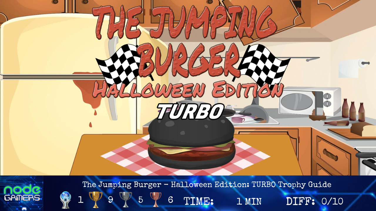 The Jumping Burger – Halloween Edition: TURBO Trophy Guide – NODE Gamers