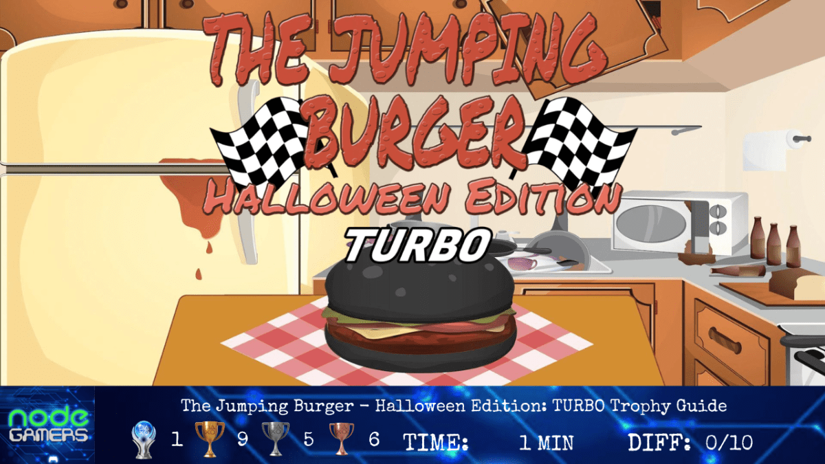 The Jumping Burger – Halloween Edition: TURBO Trophy Guide – NODE Gamers