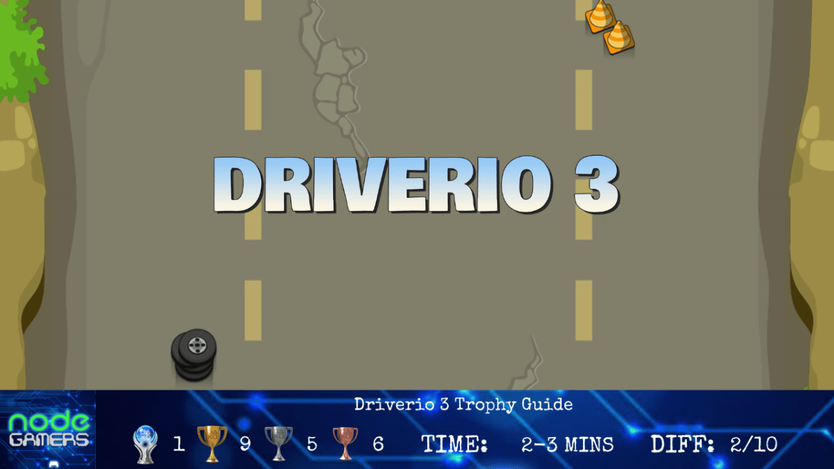 Driverio 3 Trophy Guide – NODE Gamers