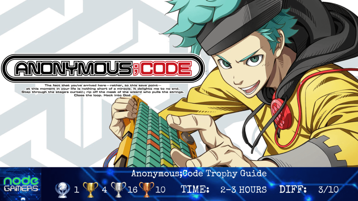Anonymous;Code Trophy Guide – NODE Gamers