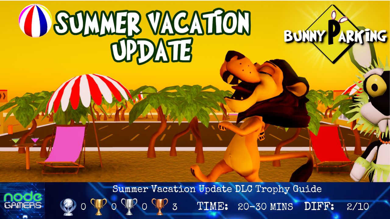 Bunny Parking Summer Vacation Update DLC Trophy Guide – NODE Gamers