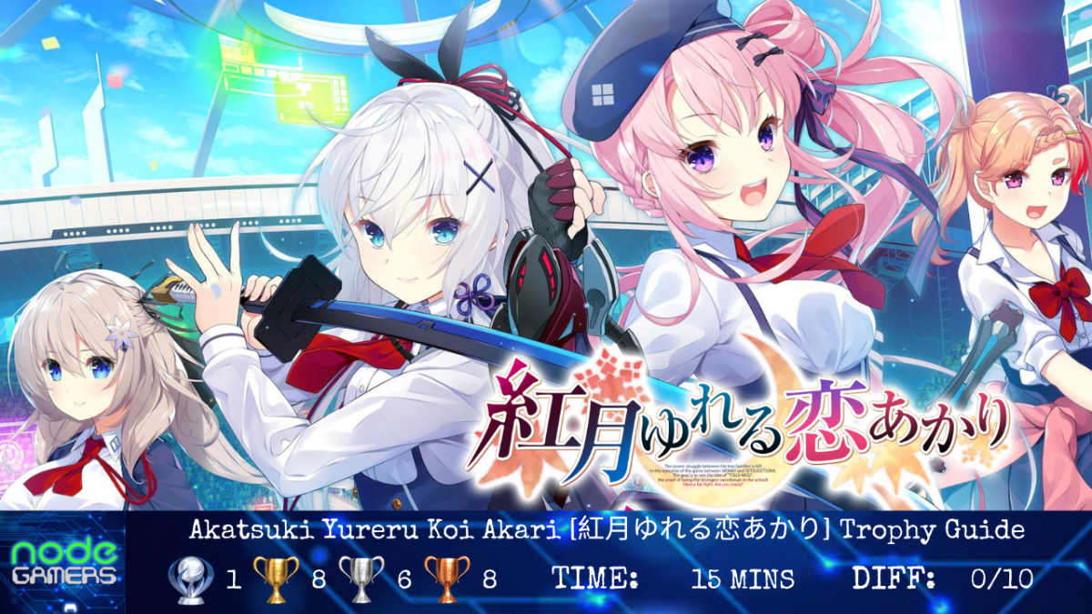 Akatsuki Yureru Koi Akari [紅月ゆれる恋あかり] Trophy Guide – NODE Gamers