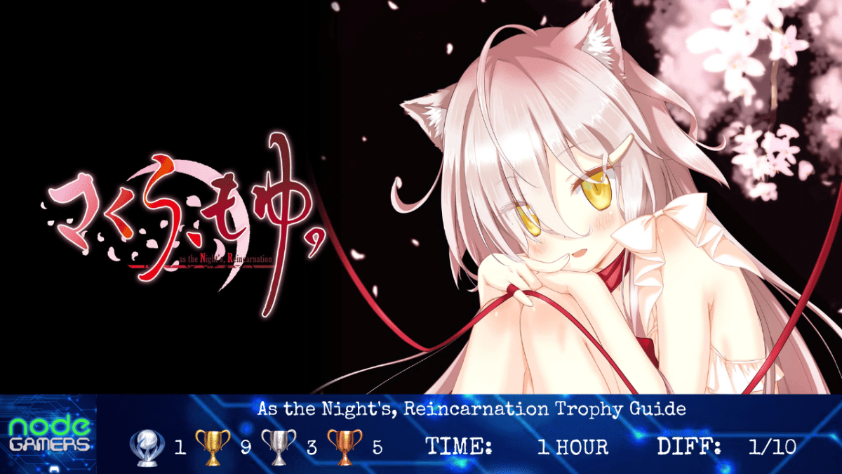 As the Night’s, Reincarnation Trophy Guide – NODE Gamers