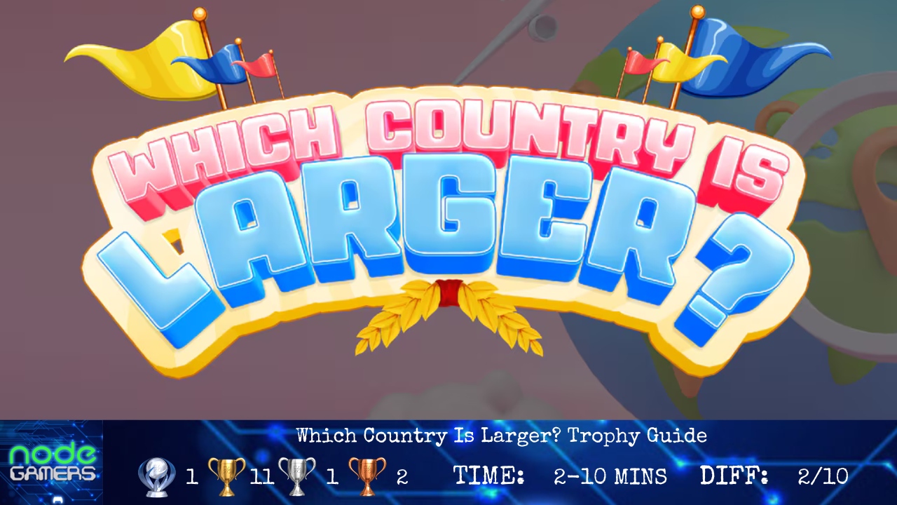 NODE Gamers – A unique place for Gaming related Articles, News, Reviews, and Trophy Guides.